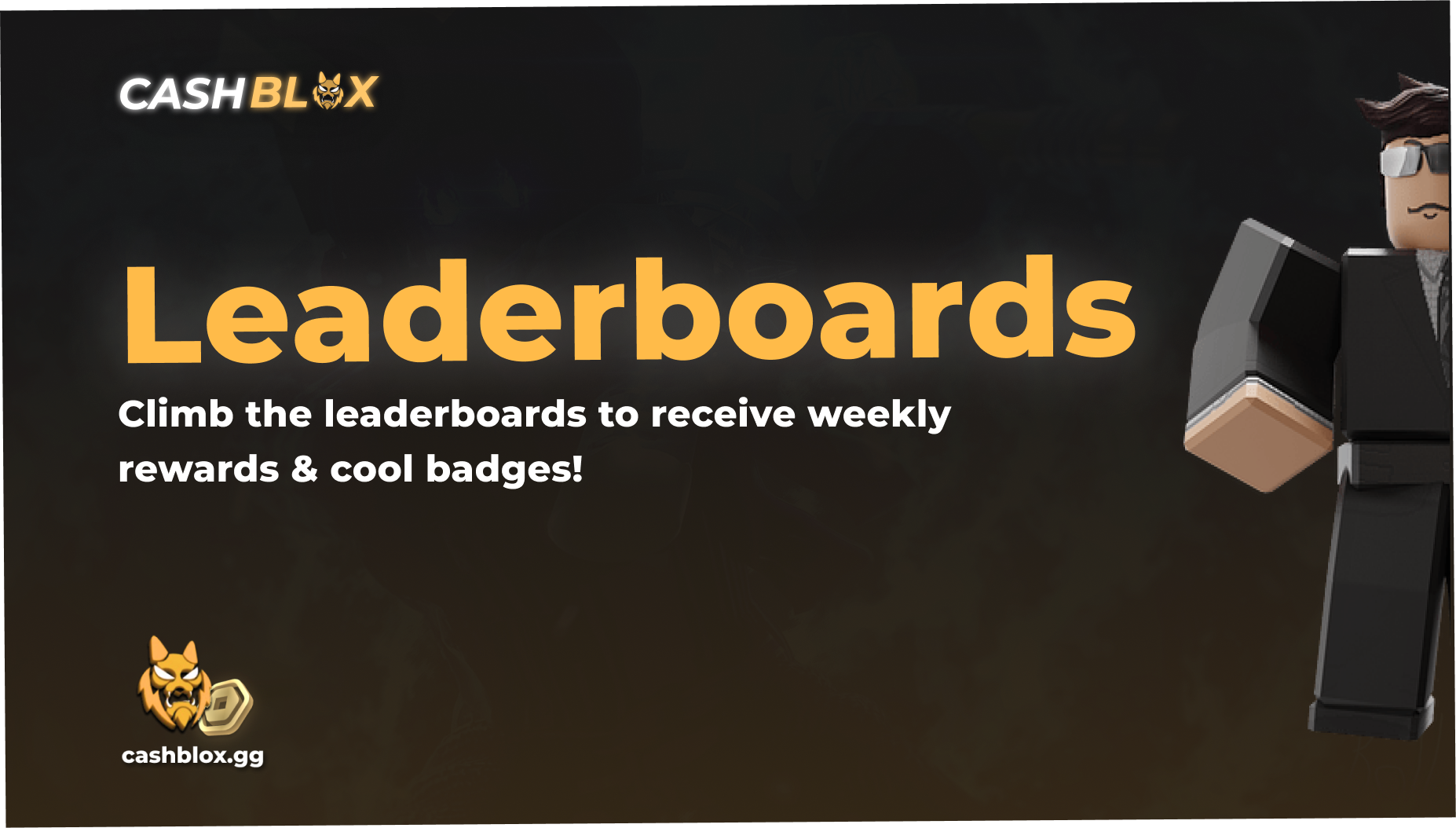 CashBlox Leaderboard - Compete for Free Robux Prizes